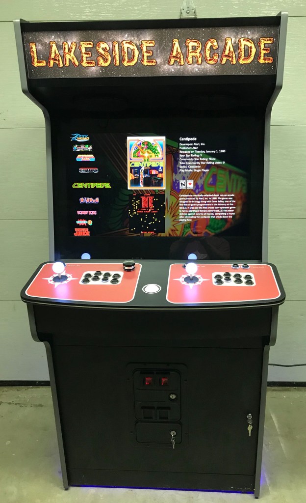 Cabinet Construction Completed – Lakeside Arcade