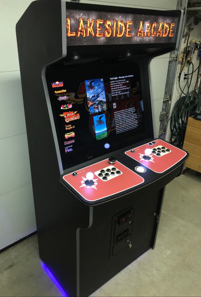 Cabinet Construction Completed – Lakeside Arcade