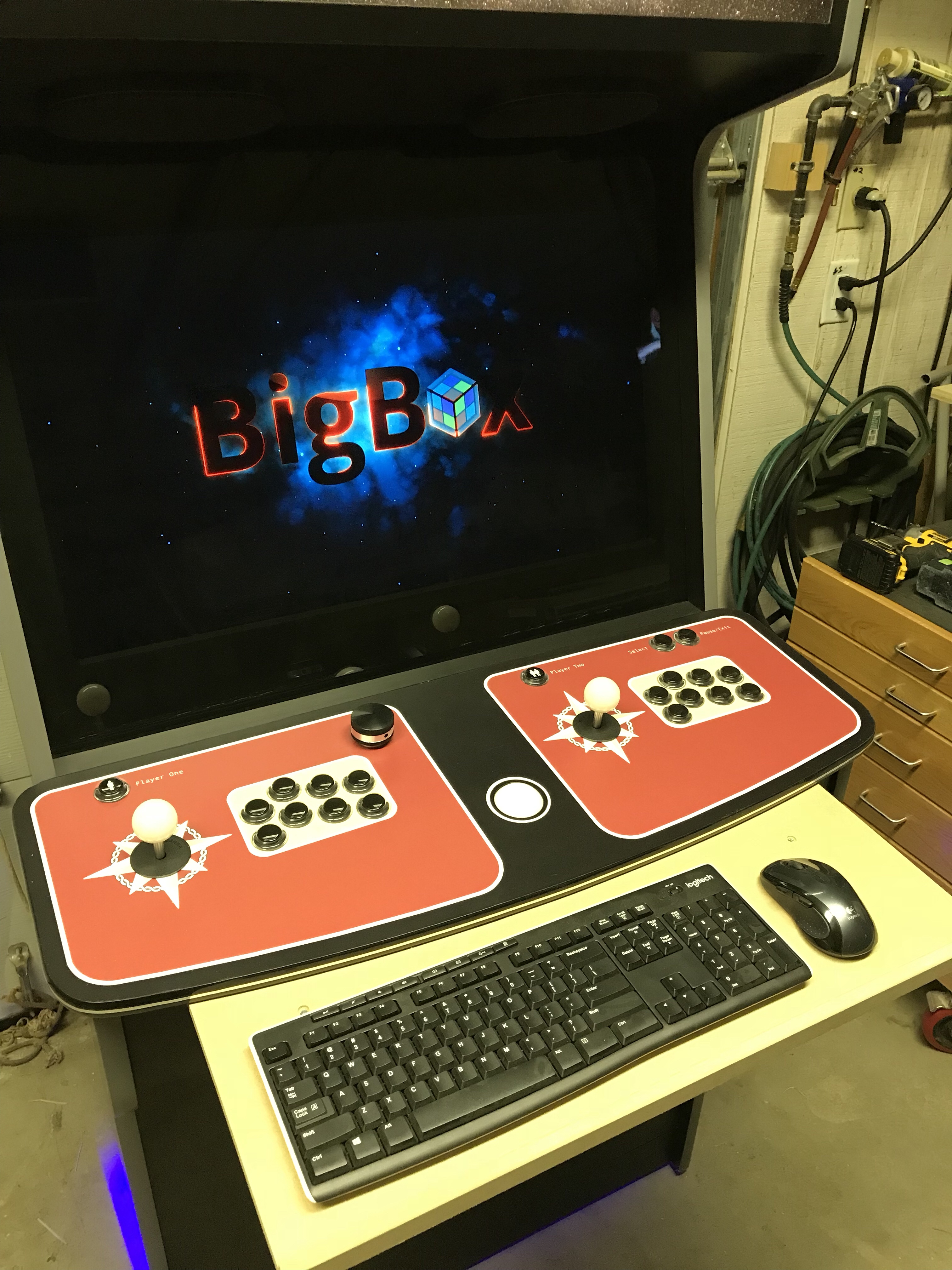 Keyboard Shelf – Lakeside Arcade