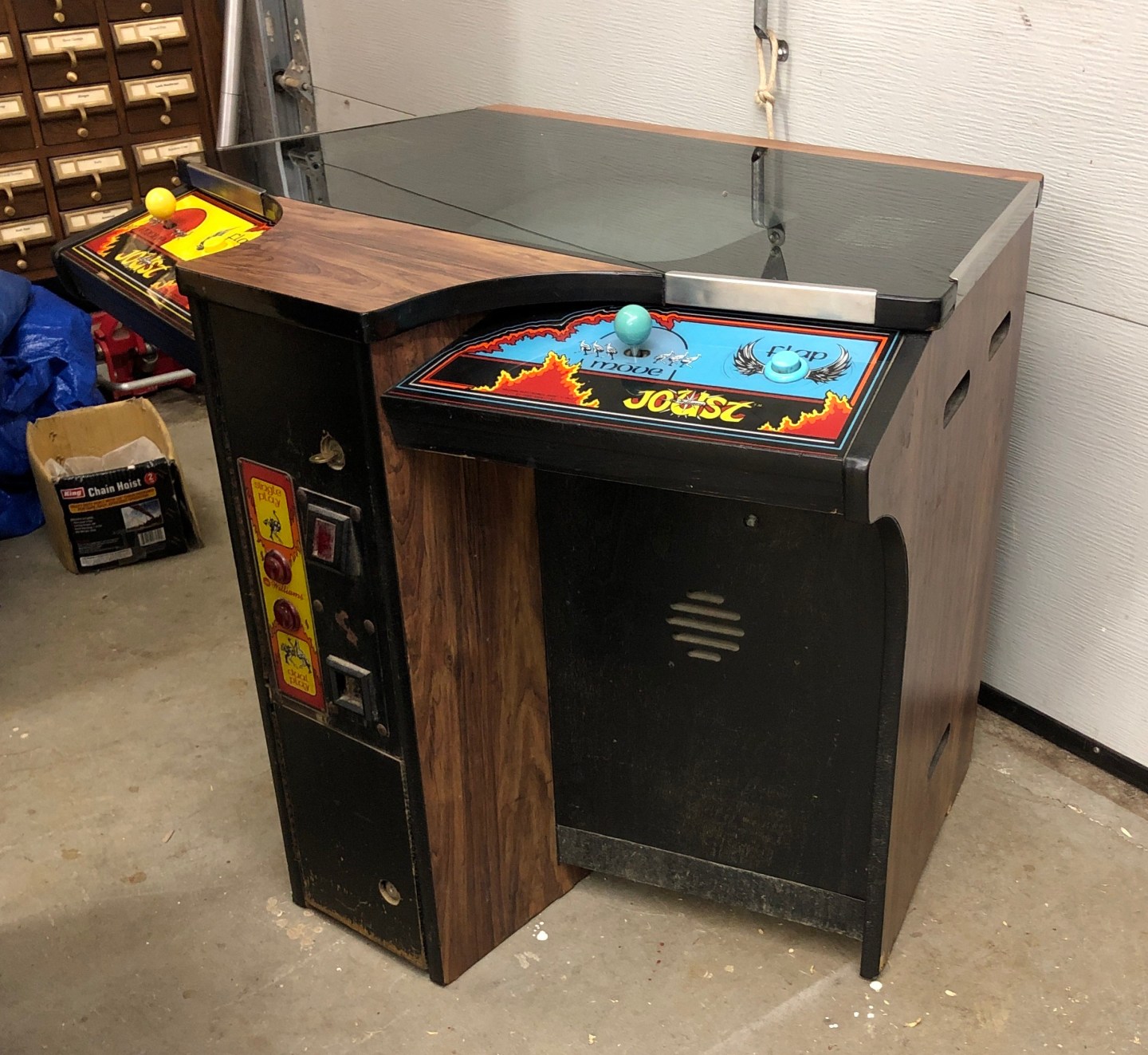 Joust Cocktail – Restoration – Lakeside Arcade