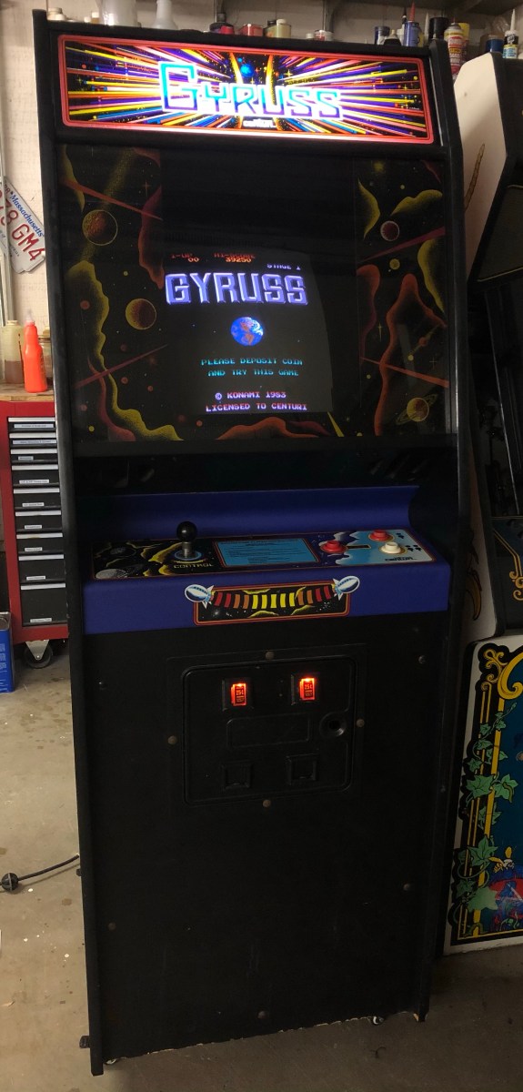 Gyruss – Restoration – Lakeside Arcade